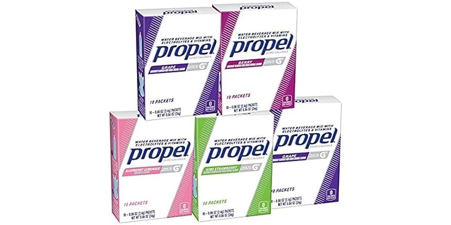 Propel Water Beverage Powder Mix Variety Pack