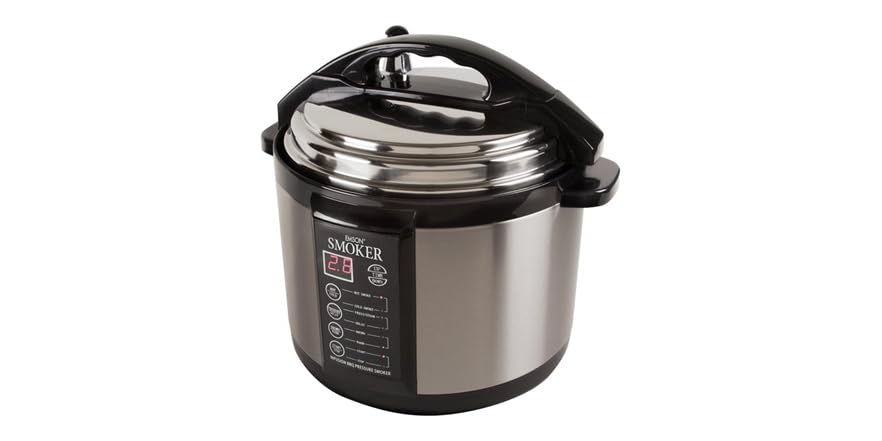 Emson 5-Qt. Electric Indoor Pressure Cooker Smoker