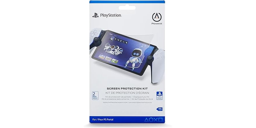 PowerA Screen Protection Kit for PlayStation Portal