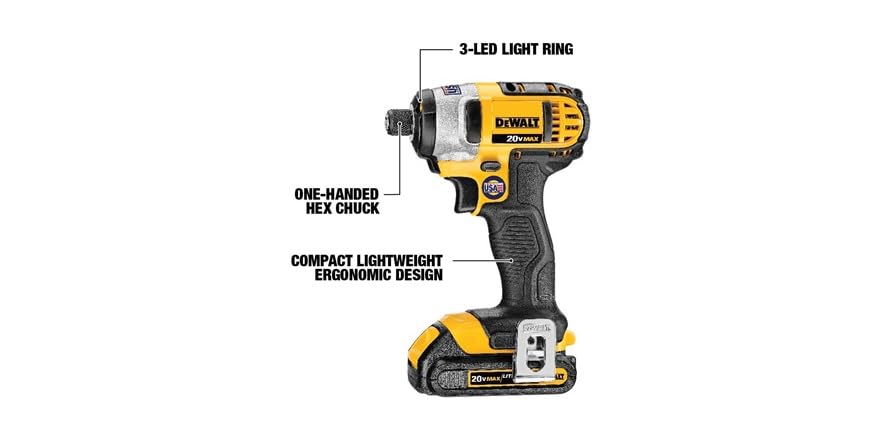 DEWALT 20V MAX Cordless Drill and Impact