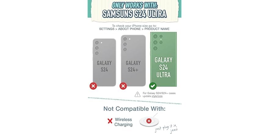 Smartish Galaxy S24 Ultra Wallet Case