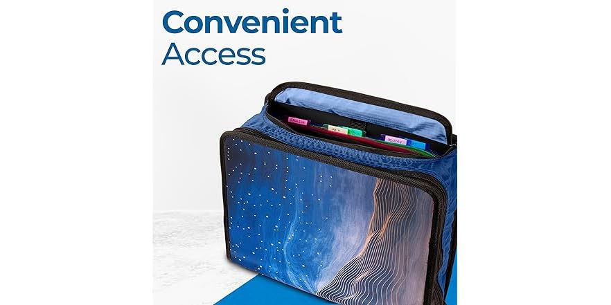 Case-it 3" Zipper Binder with Handle