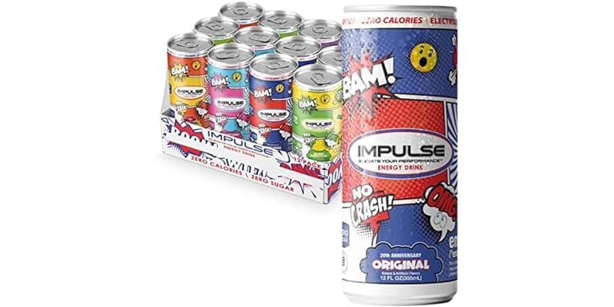 (12 Pack) Impulse Energy Variety Pack