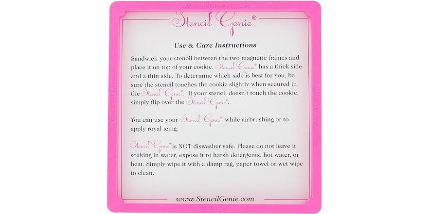 Stencil Genie Magnetic Stencil Frame