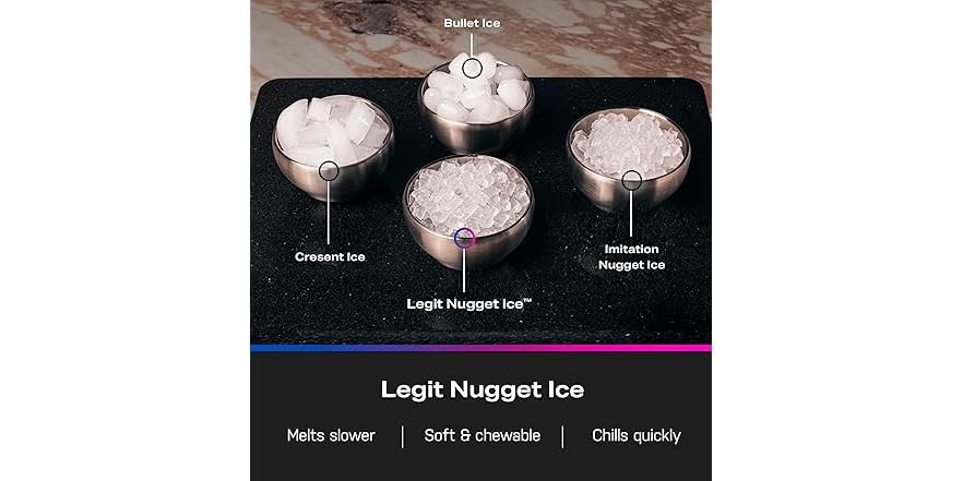 GE Profile Opal 2.0 Ice Maker - Stainless Steel