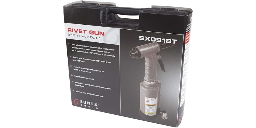 Sunex Tools Heavy Duty Rivet Gun