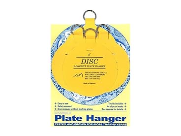 Large Plate Hanger Set (4-4 Inch Hangers)