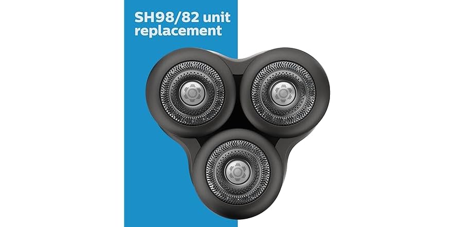 Philips Norelco Genuine SH98/82 Replacement Shaving Heads