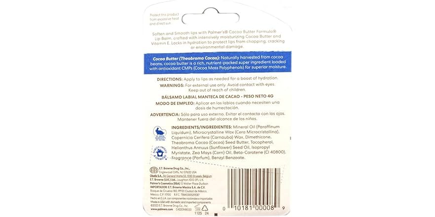 Palmer's Cocoa Butter Formula Lip Balm 0.15 oz