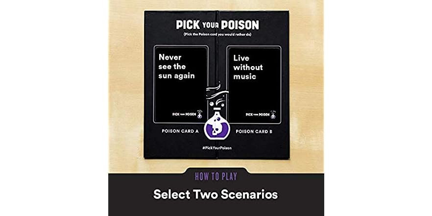 Pick Your Poison Card Game