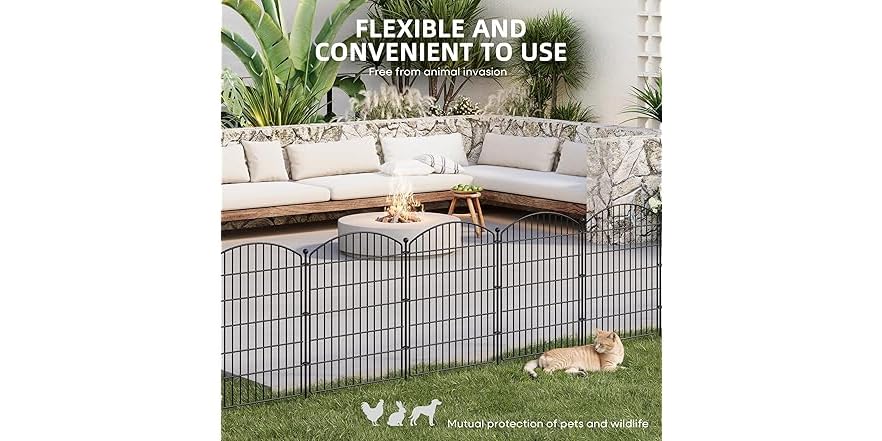 LUCKPRO Garden Fence Panels