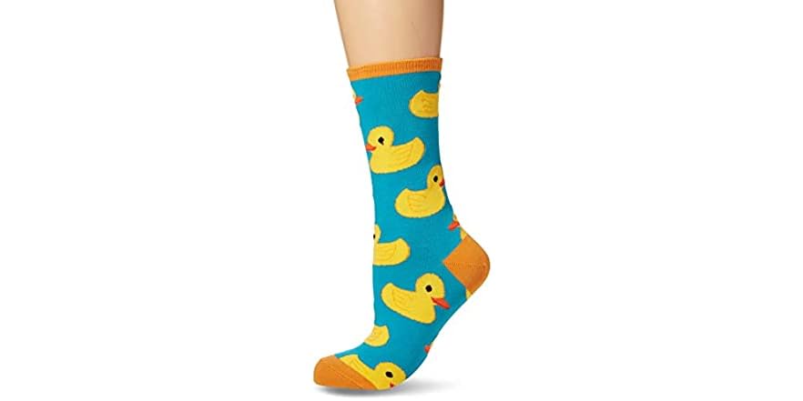 Socksmith Rubber Ducky Turquoise Socks