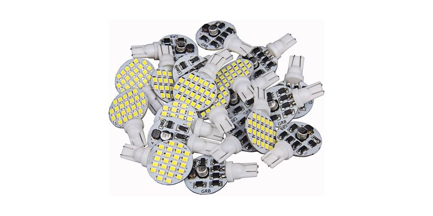 GRB Super Bright LED Light Bulb, 20-Pack