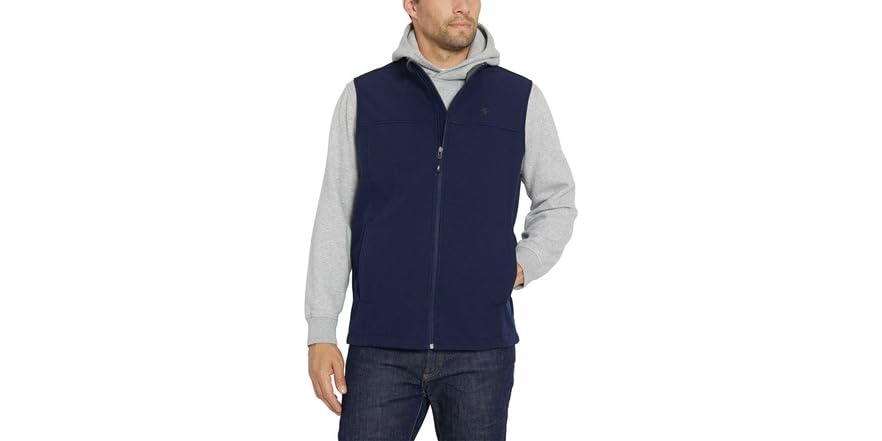 IZOD Men's Softshell Vest (M)