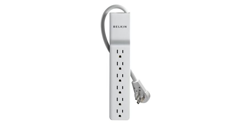 Belkin 6-Outlet Power Strip Surge Protector