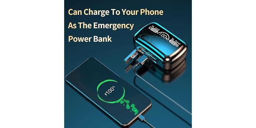 NIUTA Bluetooth Wireless Earbuds, 136Hr Playtime & IPX7 Waterproof