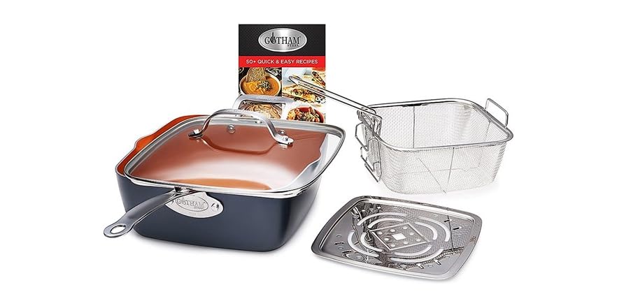 Gotham Steel Pro Hard-Anodized 20-Piece Cookware Set