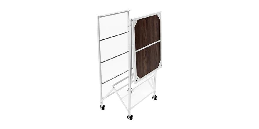 Origami 4-Drawer Storage Cart White