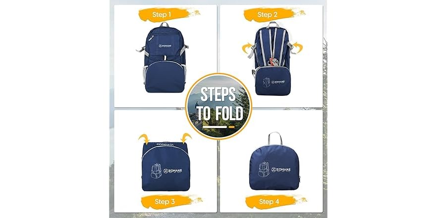ZOMAKE Lightweight Packable Backpack 35L