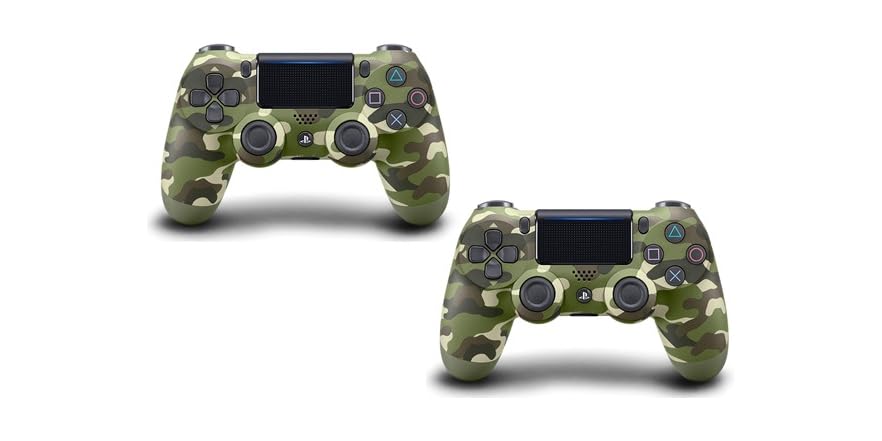 1 & 2 Pk DualShock PS4 Wireless Remote Camouflage