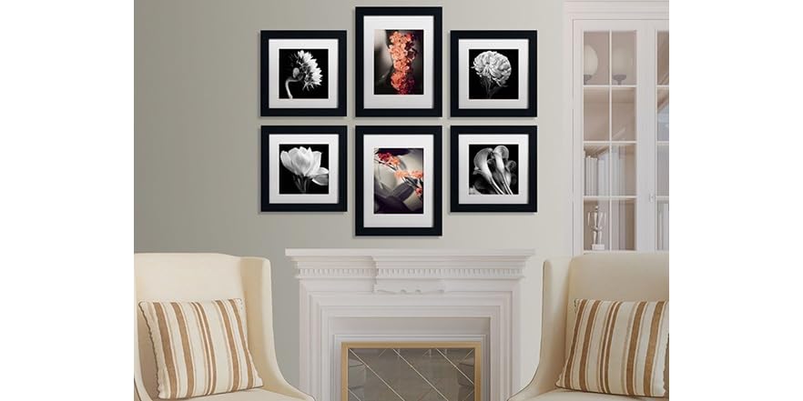 Floral Gallery Wall Collection Set of 6