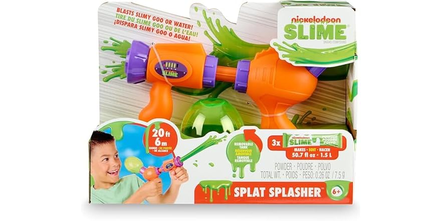 Nickelodeon Slime Compound Splat Splasher