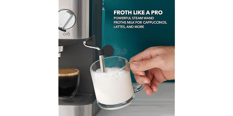 Mr. Coffee Compact Espresso Maker (Open Box)
