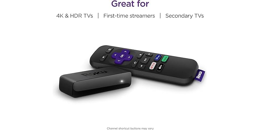 Roku Premiere Streaming Media Player Black