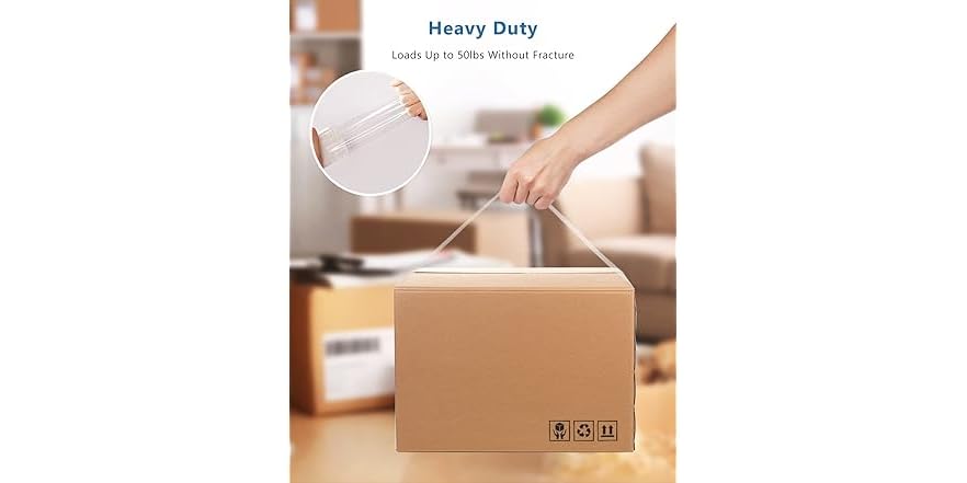 JADENS Packing Tape 6 Rolls