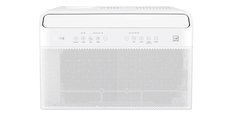 MIDEA MAW08V1QWT 8,000 BTU U Inverter AC White (Open Box)