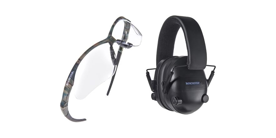 Winchester Earmuffs and Glasses Combo