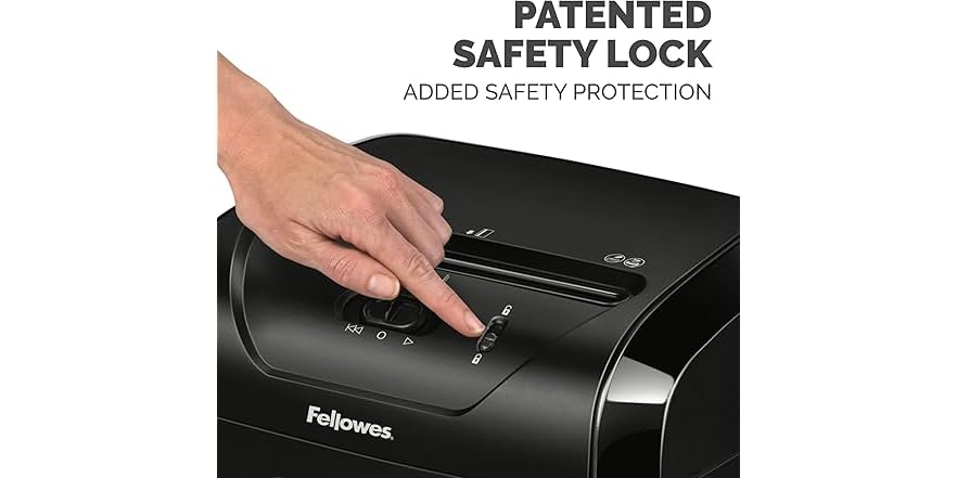 Fellowes 12 Sheet Cross-Cut Paper Shredder