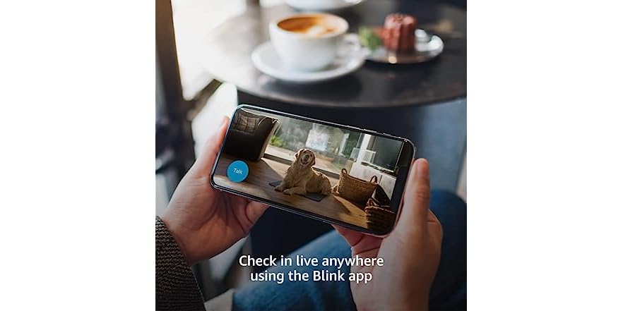 Blink Mini – Compact indoor plug-in smart security camera (1st Gen)