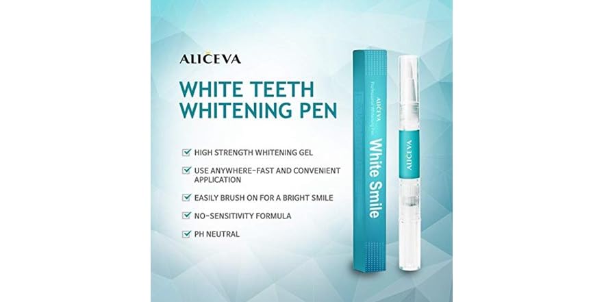 Aliceva Teeth Whitening Pen 2 pack