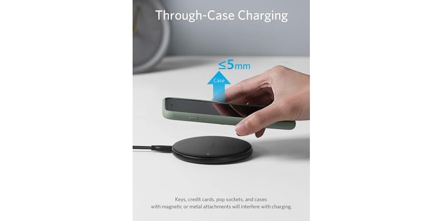 Anker PowerWave Pad 10W Max Wireless Charger
