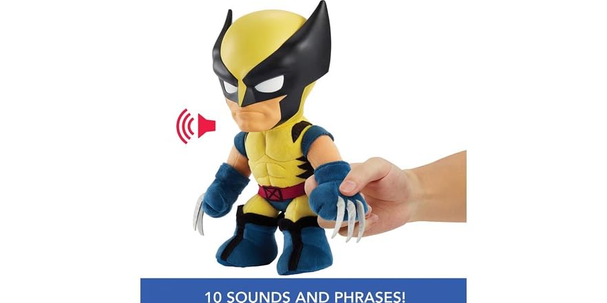 Mattel Marvel Wolverine Plush Toy