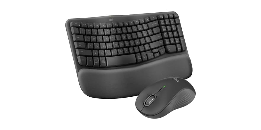 Logitech Wave Keys MK670 Wireless Ergonomic Combo (Open Box)