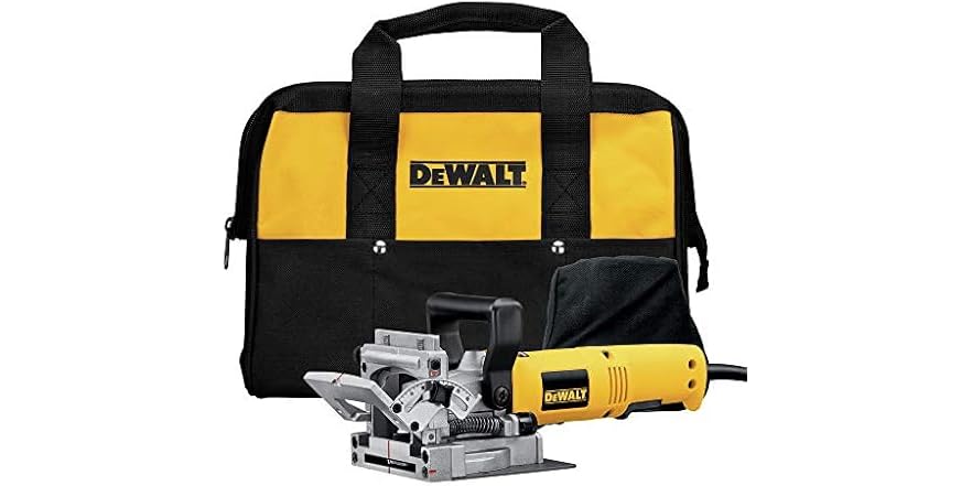 DEWALT DW682K Biscuit Joiner, 6.5 Amp - Corded