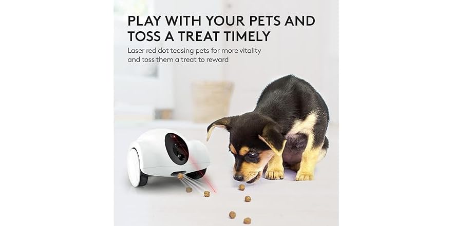 Smart Pet Camera, 2-Way Audio