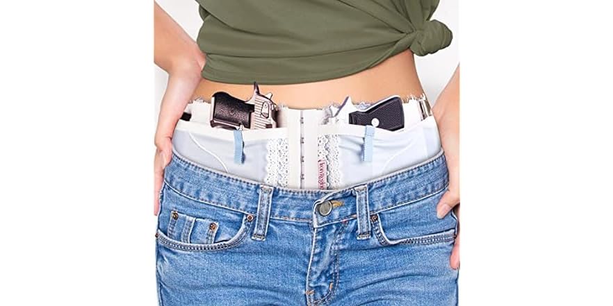 Women's Concealed Belly Band Gun Holster