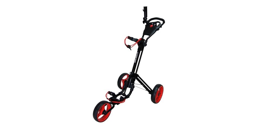 Qwik-Fold 3 Wheel Push Pull Golf Cart