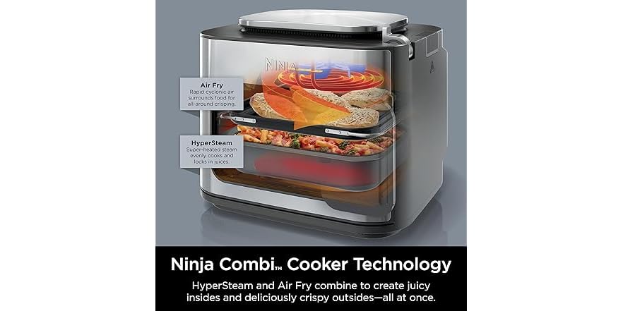 Ninja Combi All-in-One Multicooker, Oven, & Air Fryer