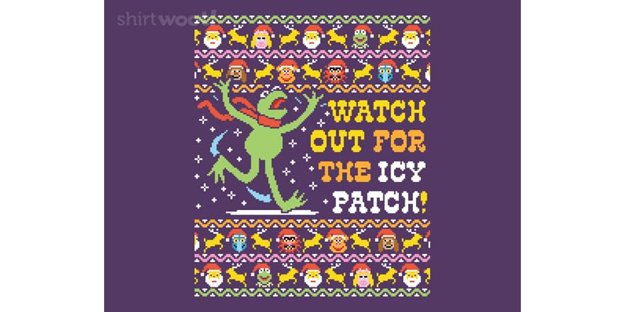 Watch Out for the Icy Patch Sweater