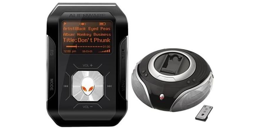 Alienware 512MB MP3 Player with 2.1 Boombox & Dock