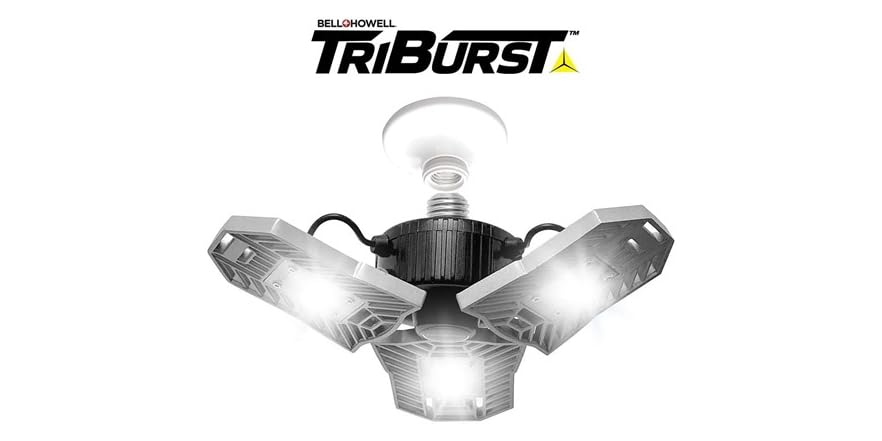 Bell + Howell TriBurst Garage Light 2pk