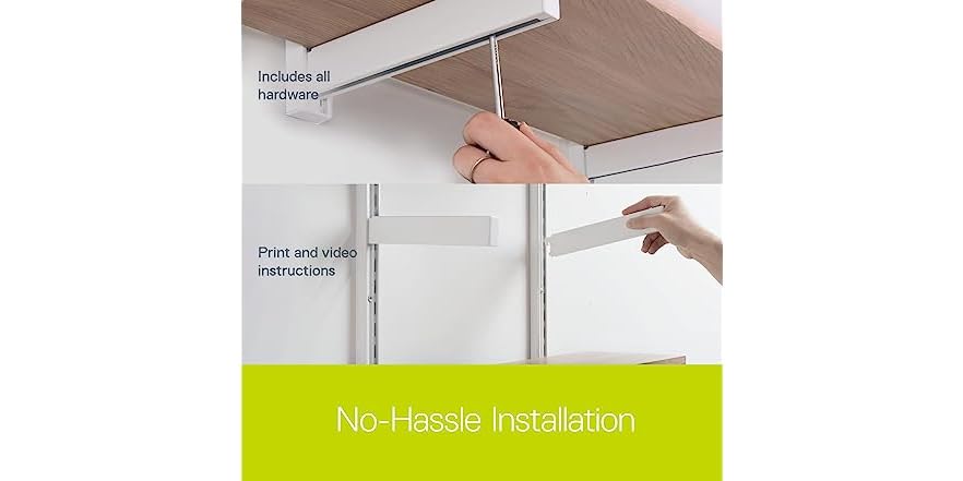 Delta Floating Wall Shelves Pick 2, 3, or 4 tier