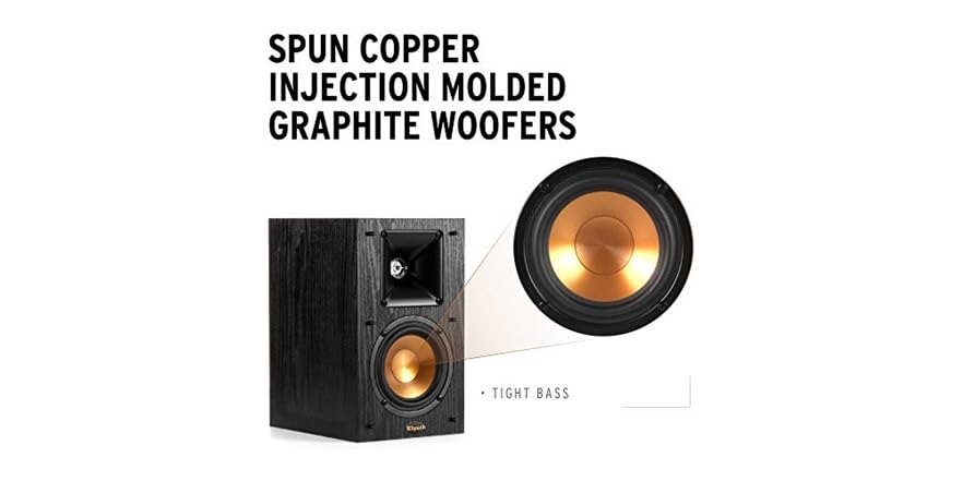 (Pair) Klipsch Synergy Black Label B-100 Bookshelf Speakers