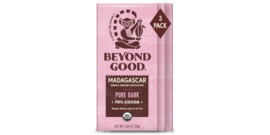 Beyond Good Chocolate Bars Variety 12 Pack