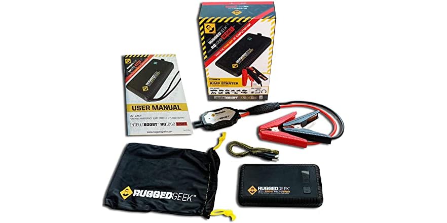Rugged Geek RG1000 SPORT Jump Starter