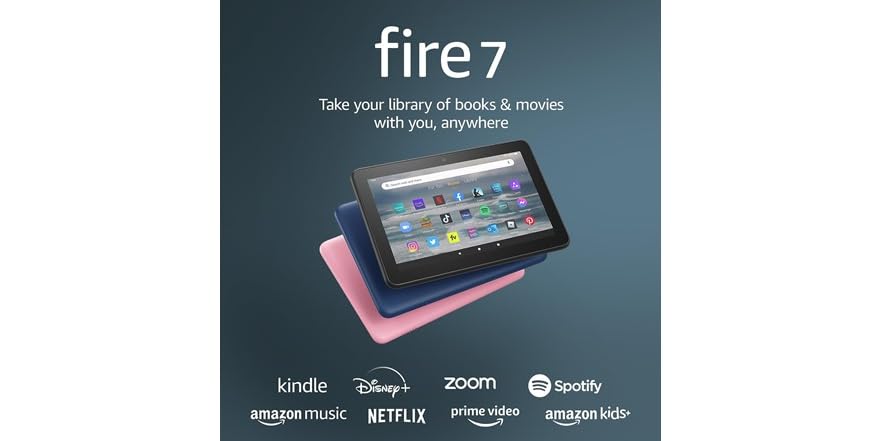 Amazon Fire 7 Tablet (2022, 15th Gen)
